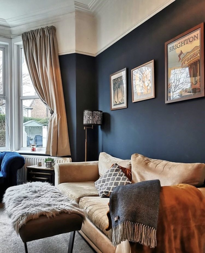 Interior design ideas for a dark living room - Style Your Sanctuary