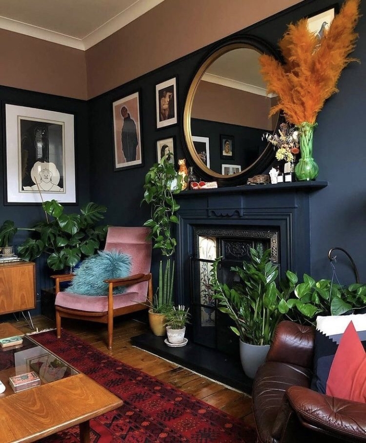 Interior design ideas for a dark living room - Style Your Sanctuary