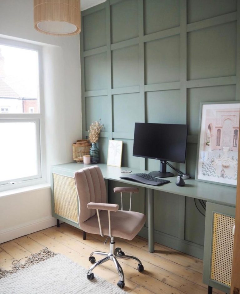 9 Home Office Ideas: Wall Panelling, Desks and Storage Solutions ...